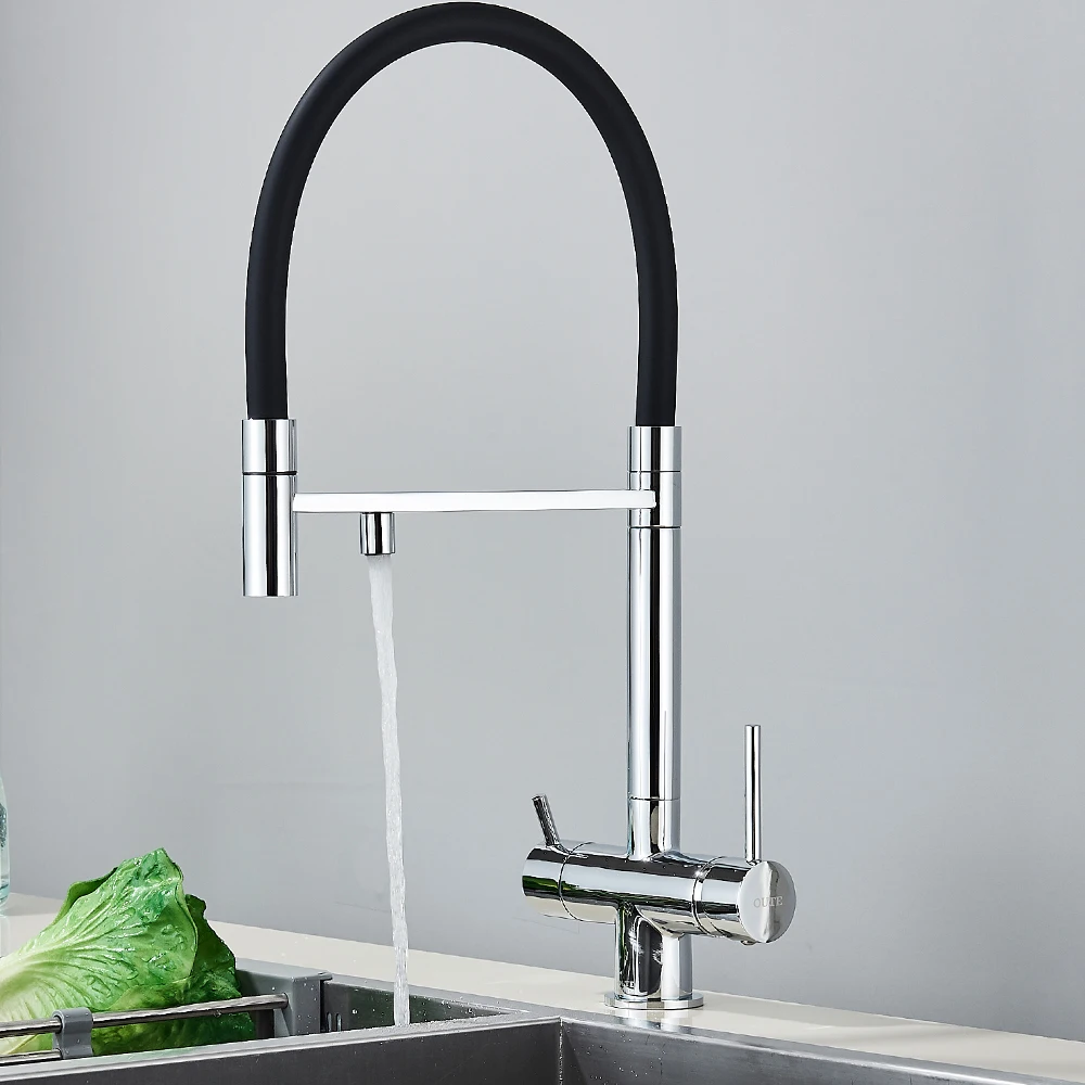 Way Faucet Water Filter Kitchen Mixer Tap Tri Flow, 53% OFF