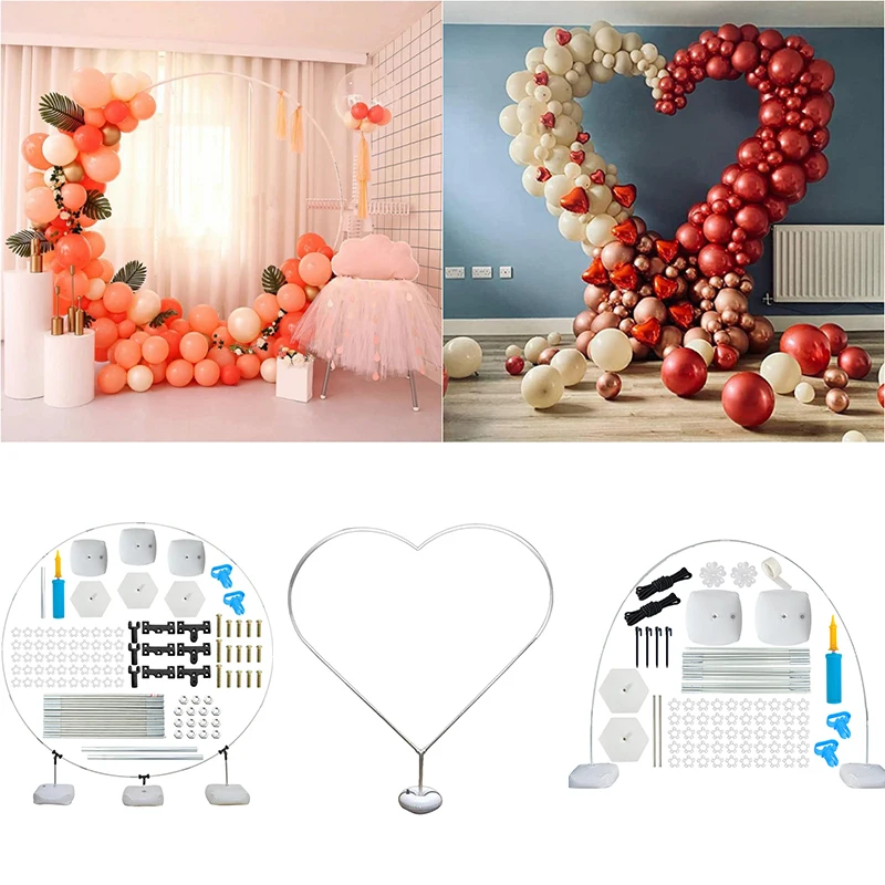 Wedding-Arch-Kit-Balloon-arch-Holder-Birthday-Party-Balloon-Round ...