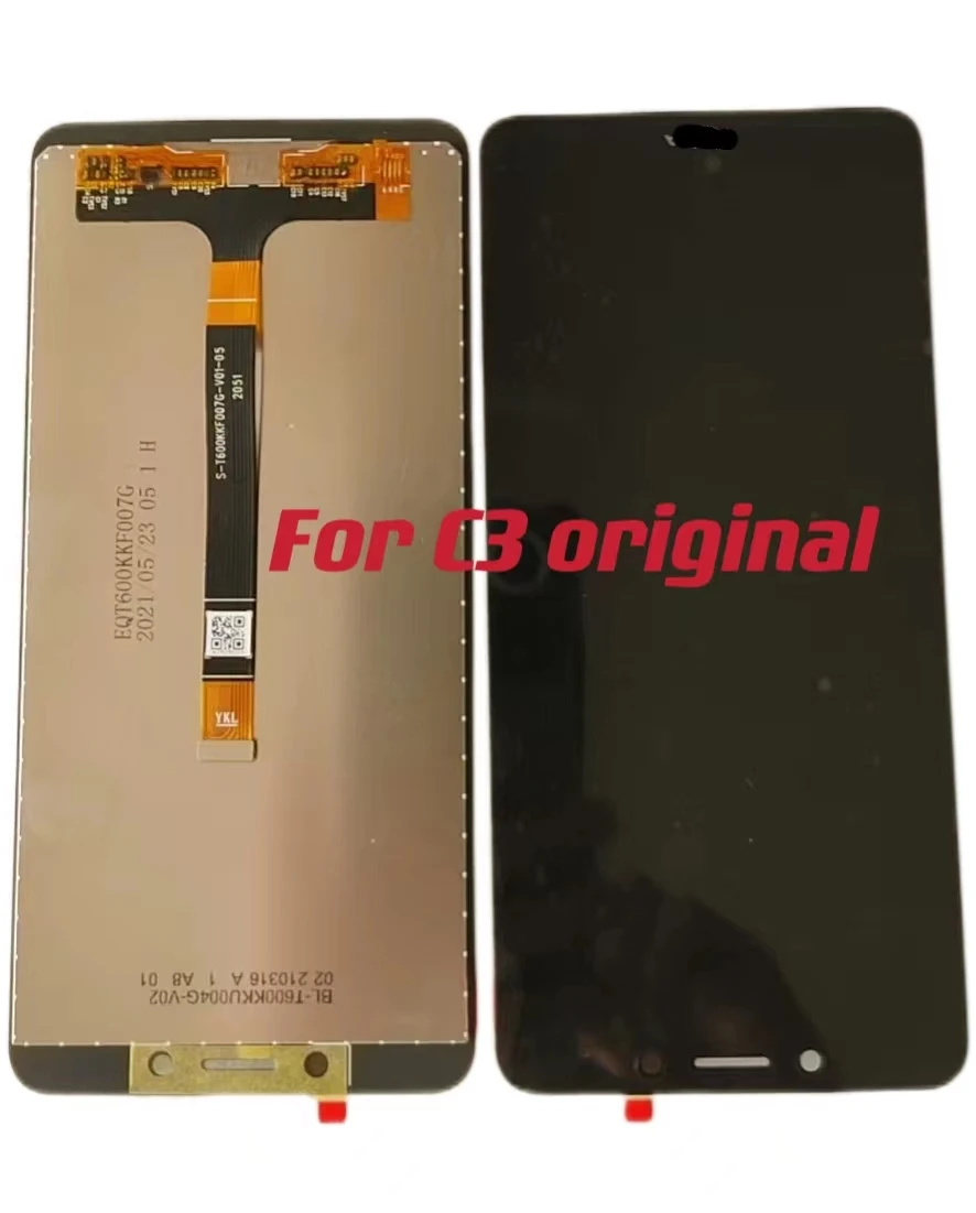 100%Original For Nokia C3 Lcd Display Touch Screen Digitizer ...