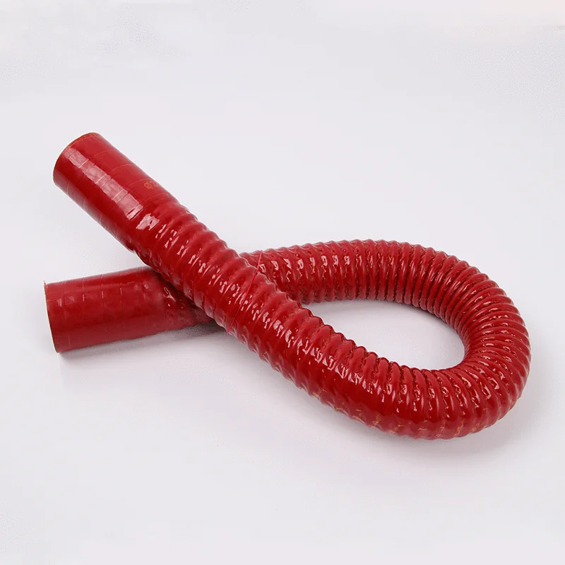 Red-Universal-40-100mm-Silicone-Flexible-Hose-Water-Radiator-Tube-for ...