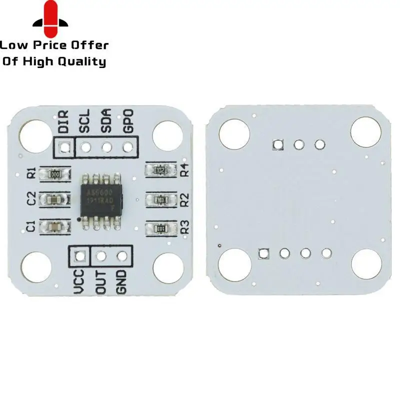 AS5600 magnetic encoder magnetic induction angle measurement sensor ...