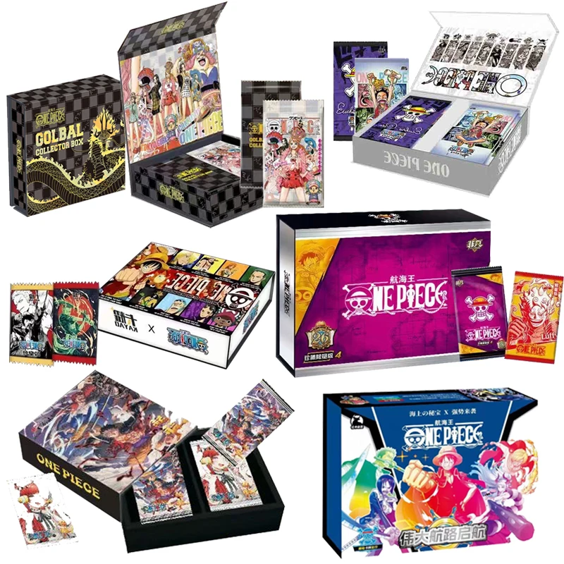 Cartas-One-Piece-Cards-Booster-Box-Card-Box-Collection-Letters-Sanji ...