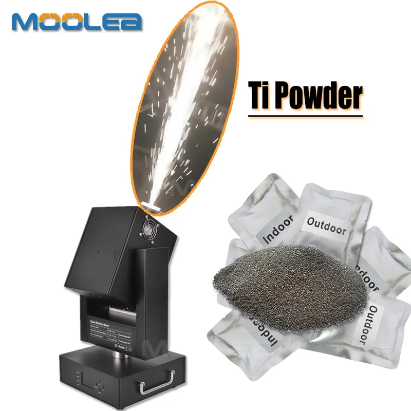 10-200bags-Ti-Powder-100g-For-Pyrotechnics-Machine-Outdoor-Indoor-Cold ...