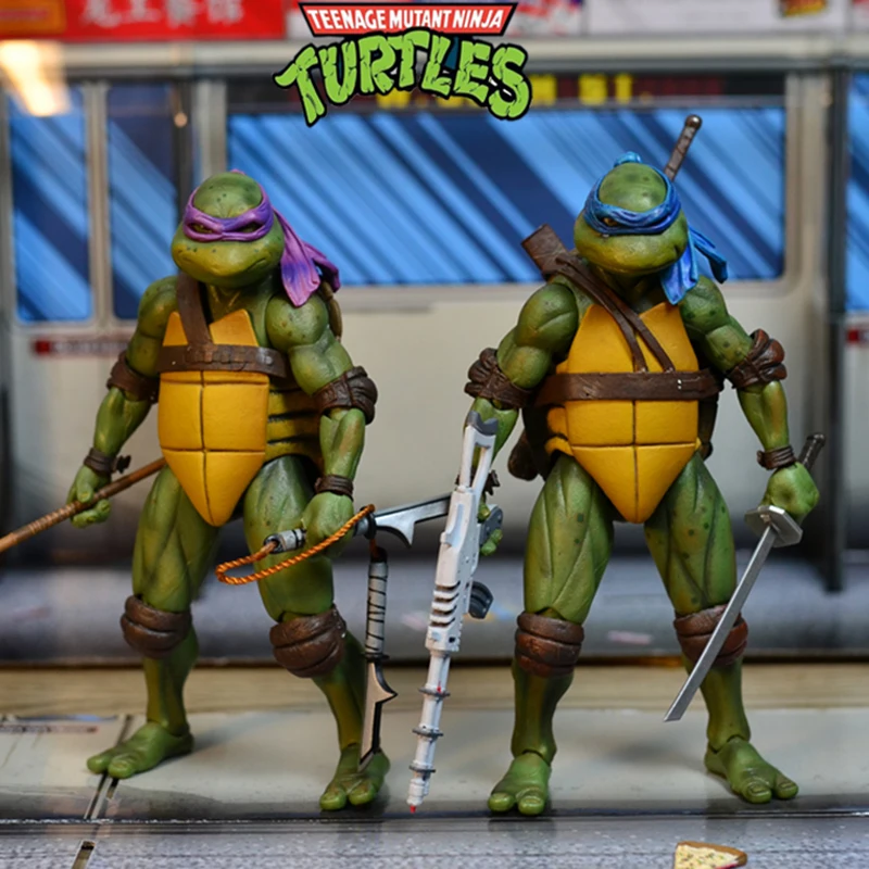 NECA-Ninja-Movable-Modelo-Brinquedos-Action-FigureTurtles-vers-o ...