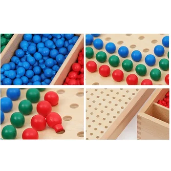 Montessori Pegs Board Square Root Learning Resources Mathematics ...
