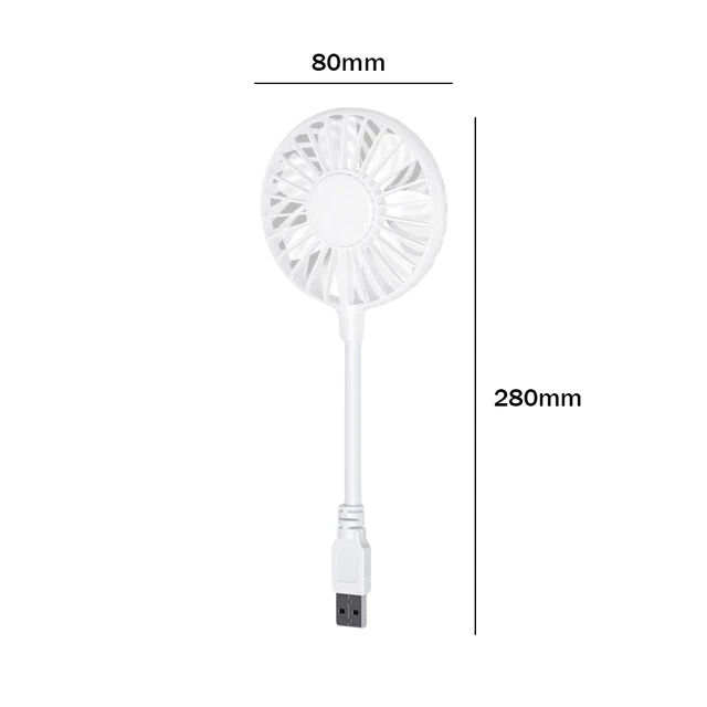 Usb Fan Small Fan Cooler Portable Plug and Play Mini Fan USB ...