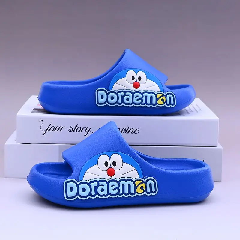 Doraemon Kids Slippers Anti Slip Cartoon Boy New Summer Indoor Bathing ...