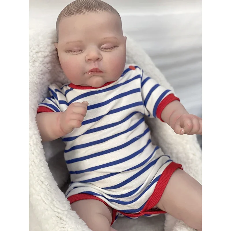 49CM-Peaches-Reborn-Baby-Soft-Body-Assembling-Doll-with-3D-Skin ...