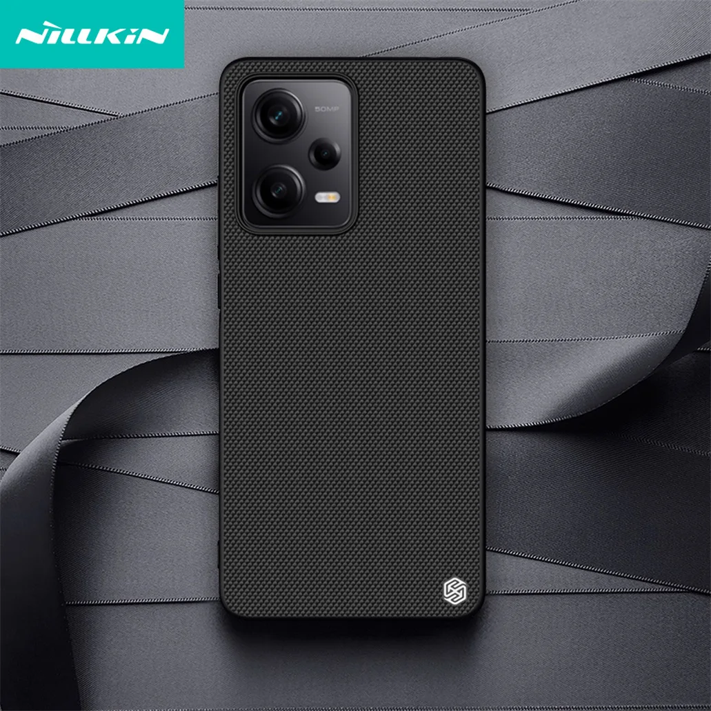 NILLKIN funda de fibra de nailon texturizada para Xiaomi Redmi Note 12 ...