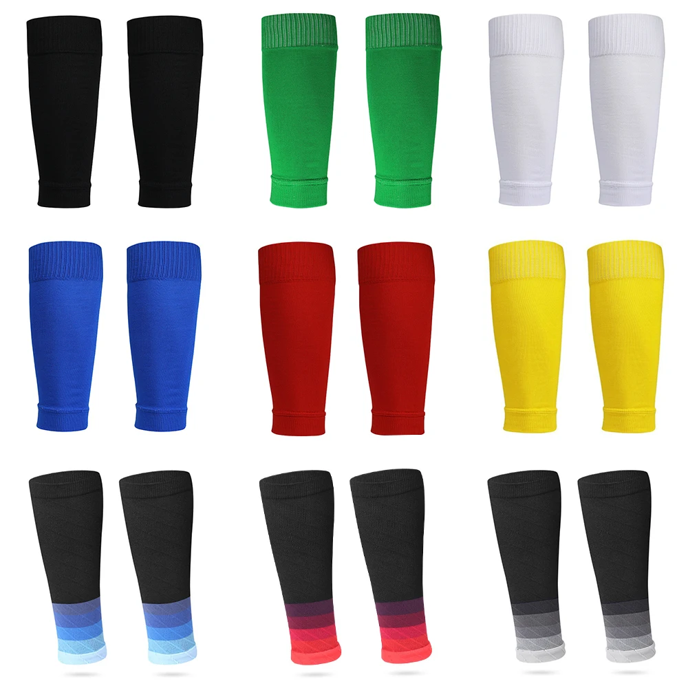 Fotball-Shin-Guards-Adults-Men-Women-Sports-Leg-Run-Cover-Calf-Sleeves ...