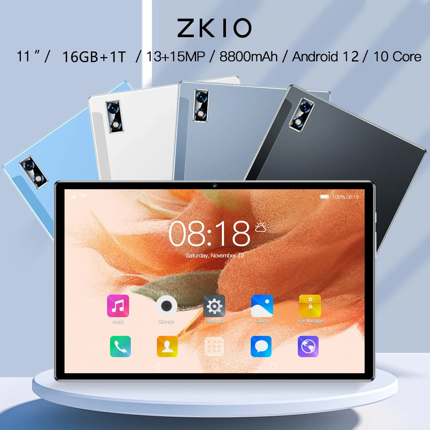 Gobal Version New 11 Inch Tablet PC Android12 16GB RAM+1T ROM Tablet 5G ...