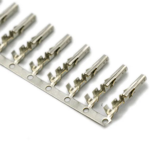 ATX / EPS PCI-E Crimp Pins 200x 5557 4.2Pitch Female Terminal Long Leg ...