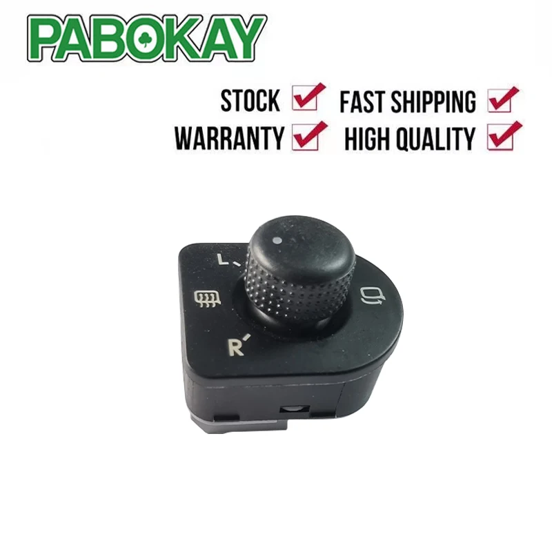 FS-Adjust-Knob-Side-Mirror-Switch-For-VW-New-Beetle-Jetta-Passat-B2-B3 ...