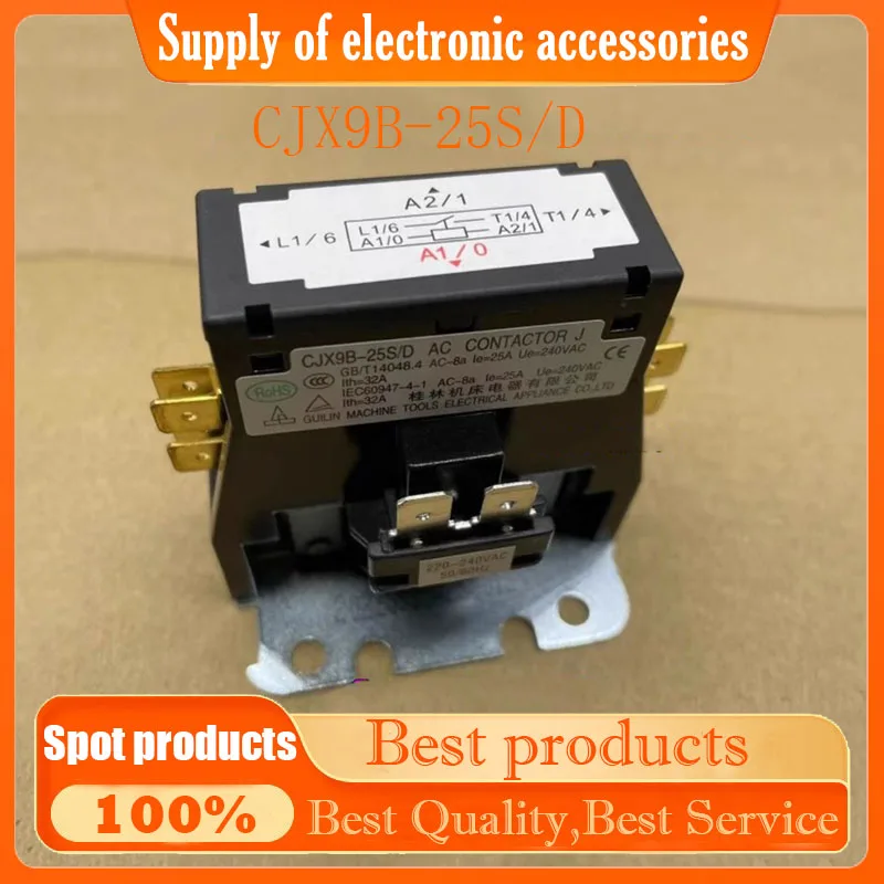 Air-conditioner-outdoor-unit-compressor-relay-AC-contactor-CJX9B-25S-D ...