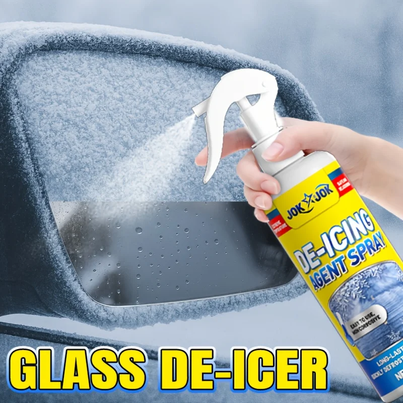 Car Glass Snow Ice Spray, Winter Windshield Window Home Glass Use, Fast ...