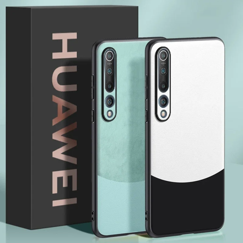 Luxury-PU-Leather-Case-For-Xiaomi-Mi-10-Pro-5G-Mi10-Back-Cover-Silicone ...