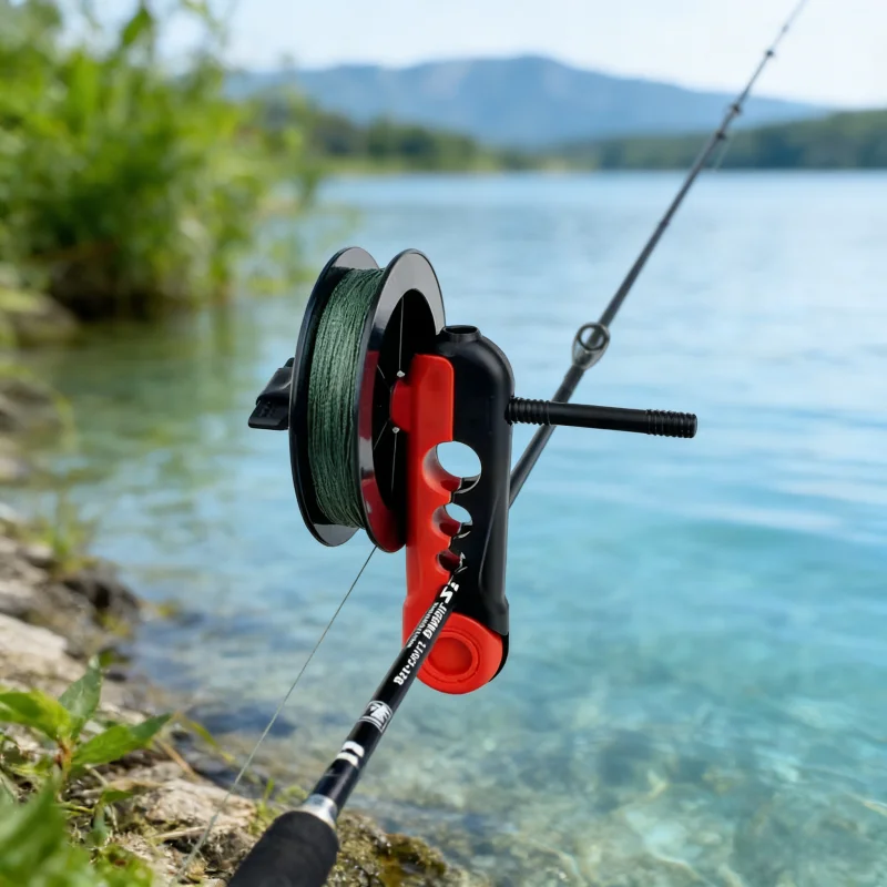 Universal Portable Fishing Line Winder Spooling Tool for Spinning Reel ...