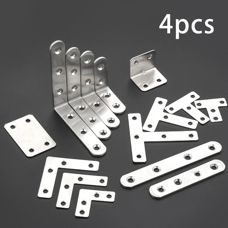 4pcs-Corner-Brackets-Multifunctional-Furniture-Connector-Fastener-90 ...