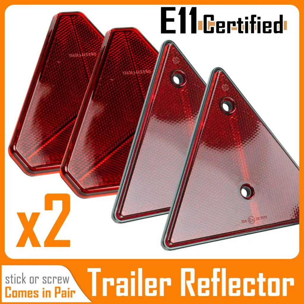 Stick On Reflectors For Trailers