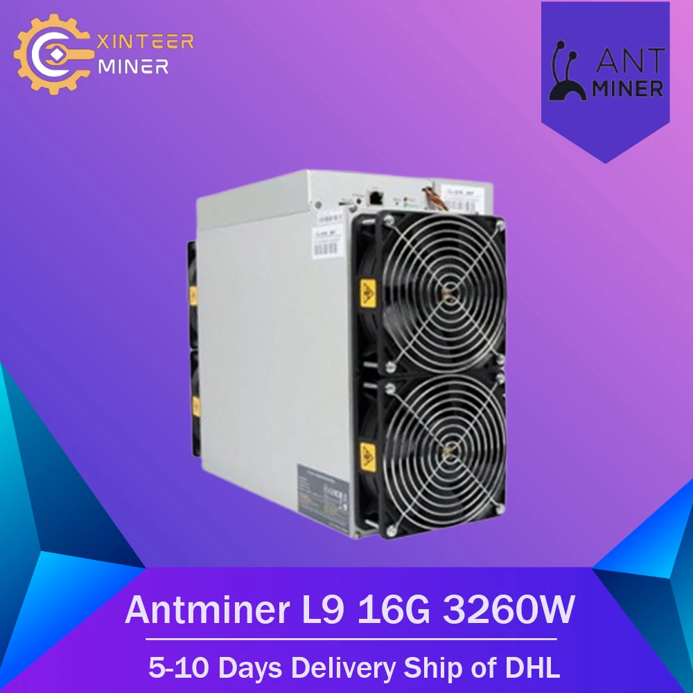 Bitmain-Antminer-L9-16Gh-16Gh-3260W-LTC-Miner-Dogecoin-Mining-Machine ...