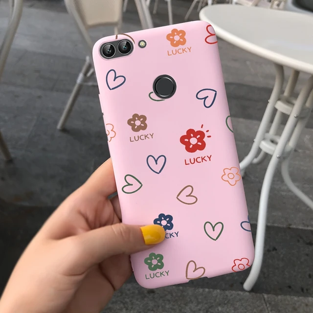 For Huawei P Smart Case FIG-LX1 FIG-LA1 New Art Painted Coque Soft ...