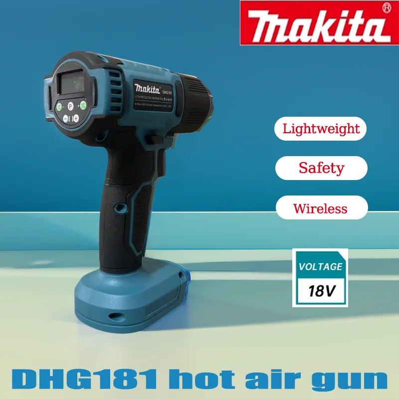 Genuine Makita18V hot air gun DHG181 industrial high-power baking gun ...