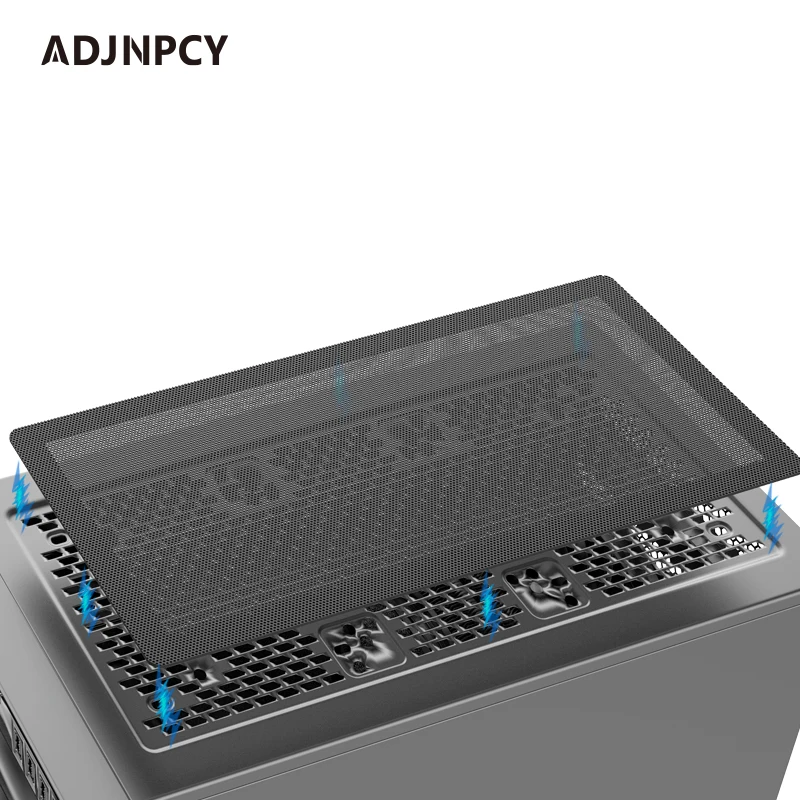 ADJNPCY-Black-PC-Chassis-Cooling-Dust-Filter-Magnetic-Fine-PVC-Net ...
