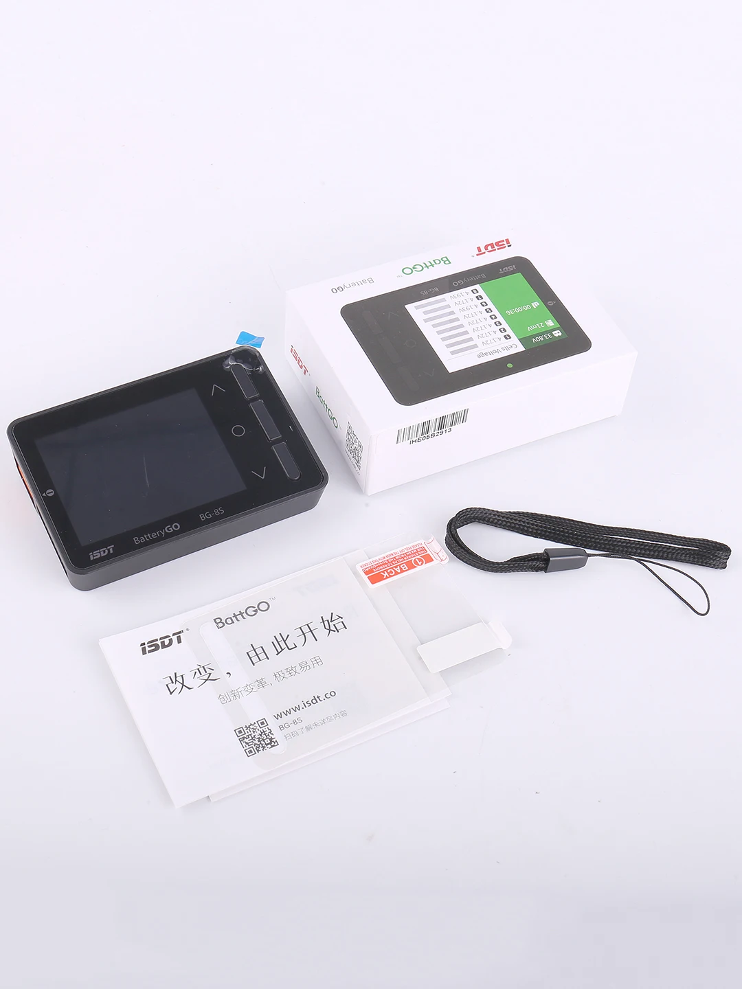 iSDT-BG-8S-Color-Display-Dual-Support-BattGO-Smart-Battery-Checker-for ...