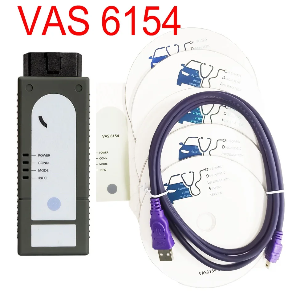 Vas6154 v1.66 wifi interface de diagnóstico do carro na linha ...