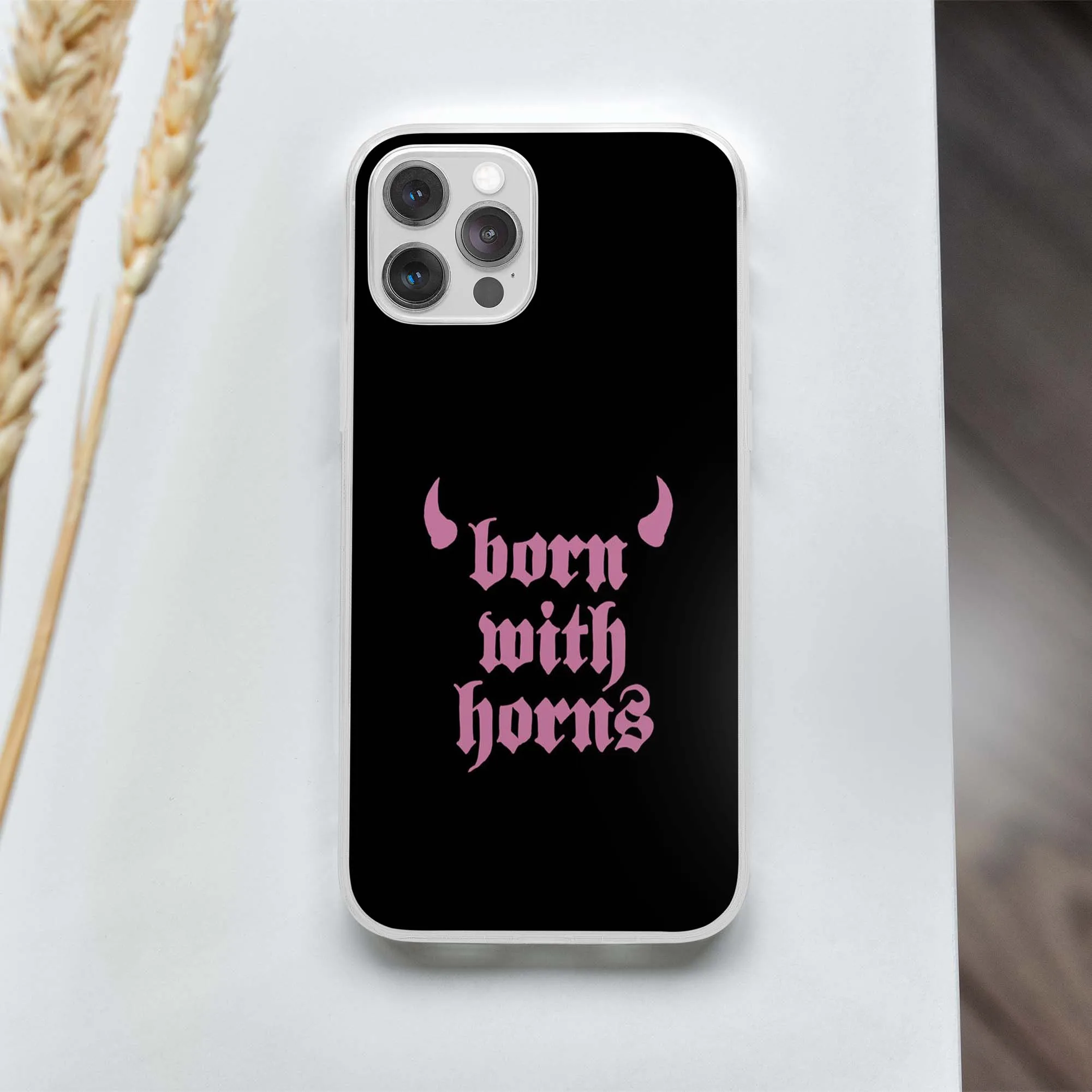 Machine Gun Kelly Mgk nascido com chifres Soft Phone Case para iPhone X ...