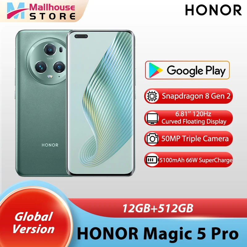 Global-Version-HONOR-Magic-5-Pro-5G-Snapdragon-8-Gen-2-6-81-Inches ...