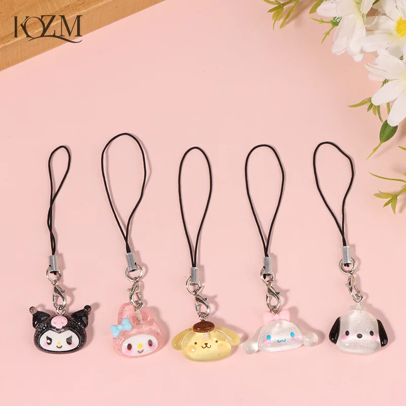 Kawaii-Cartoon-Anime-Kuromi-Mobile-Phone-Lanyard-Melody-Phone-Straps ...