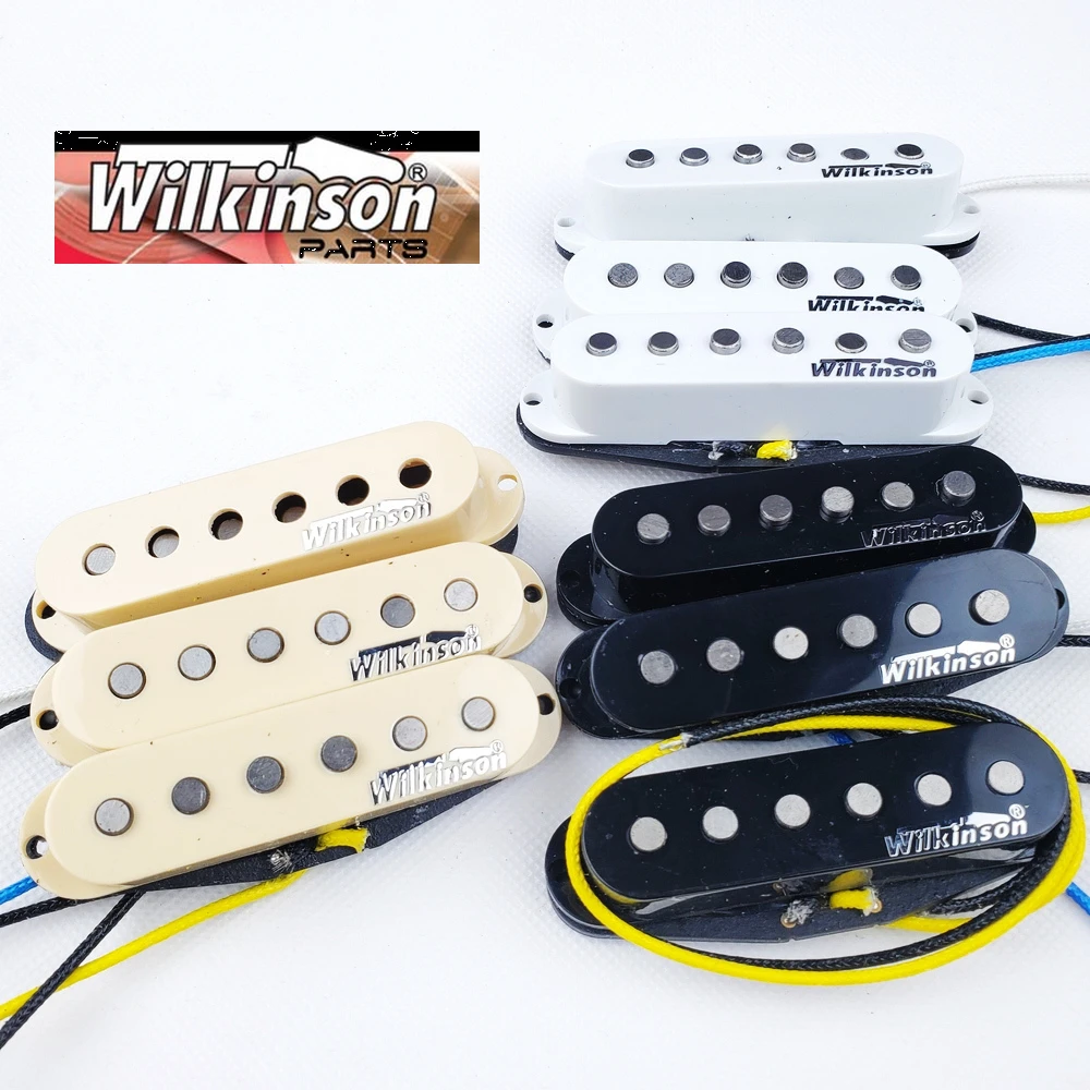 Wilkinson Premium 60's WVS Alnico V Single Coil Guitar Pickups Electric ...
