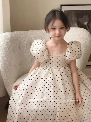 Girls-Dress-2024-Spring-Summer-Girls-Designable-Sweet-and-Gentle ...