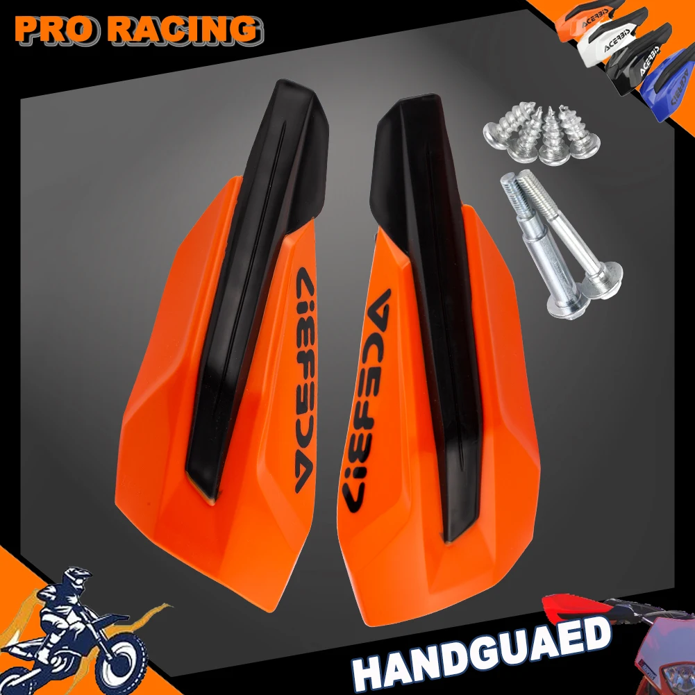 Handguard motocicleta guiador lidar com barra guardas para ktm sx sxf ...