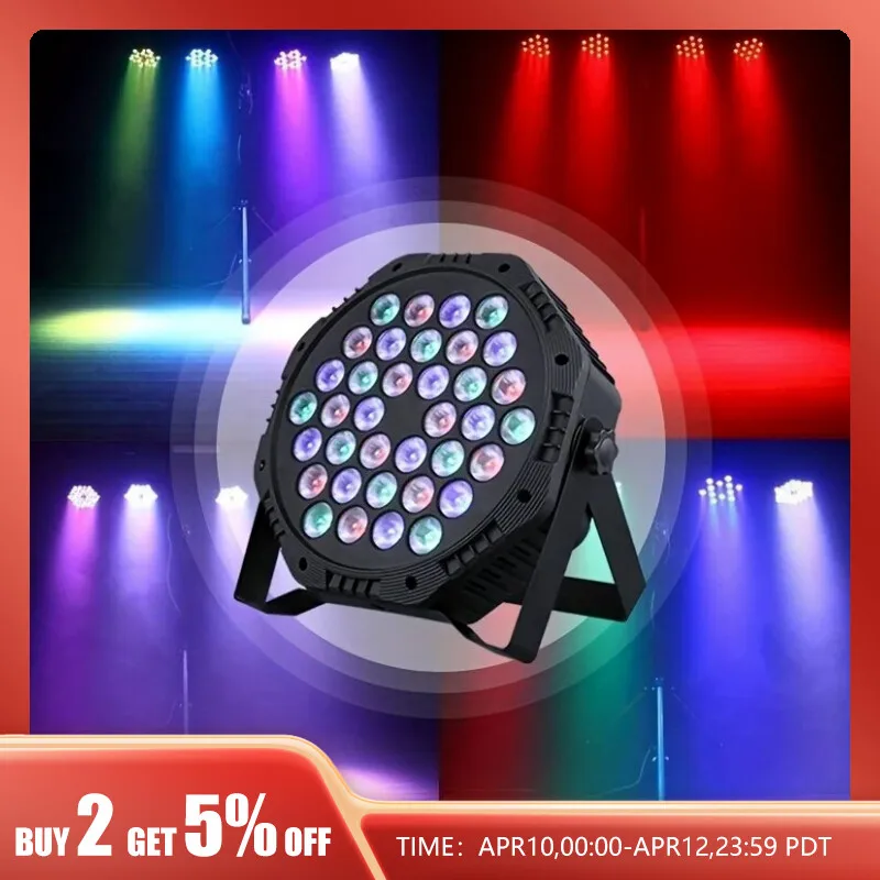 36-LED-RGB-Party-Light-Laser-DJ-Disco-DMX-512-Lighting-Effects-Cound ...