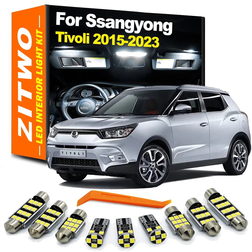 ZITWO-11Pcs-LED-Interior-Light-Kit-For-Ssangyong-Tivoli-XLV-2015-2016 ...