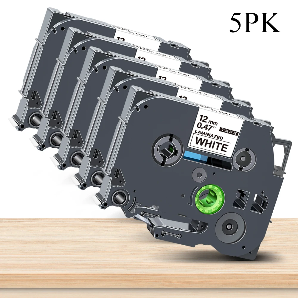 5PK-tzc231-Compatible-Brother-tze-Tape-tze-231-tze231-tze131-brother ...