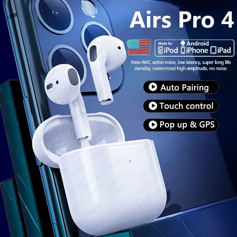 Original Air Pro 4 TWS Wireless Headphones Bluetooth 5.0 Earphone ...