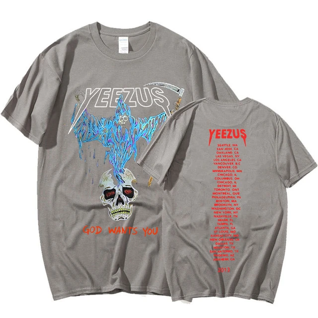 Yeezus Shirt Skeleton