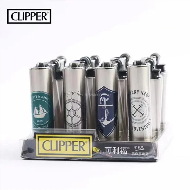 New-Clipper-Butane-Gas-Lighter-Metal-Nylon-Explosion-Proof-Portable ...