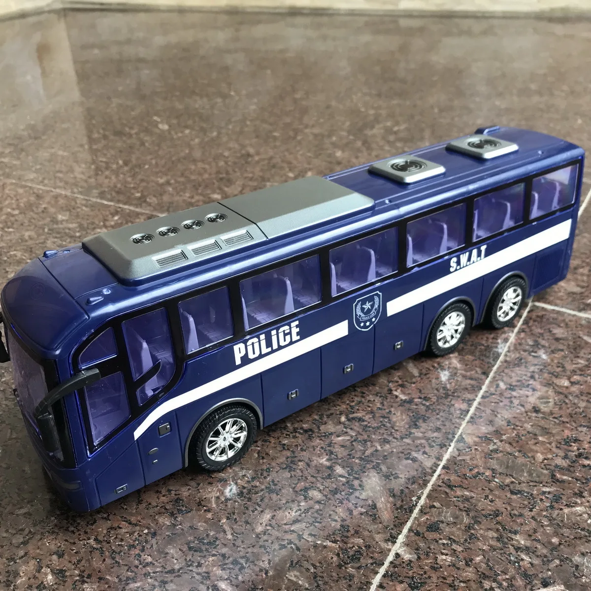 Generic Bus Kids Toys Children Pull Back Car Model Bus Toy Play ...
