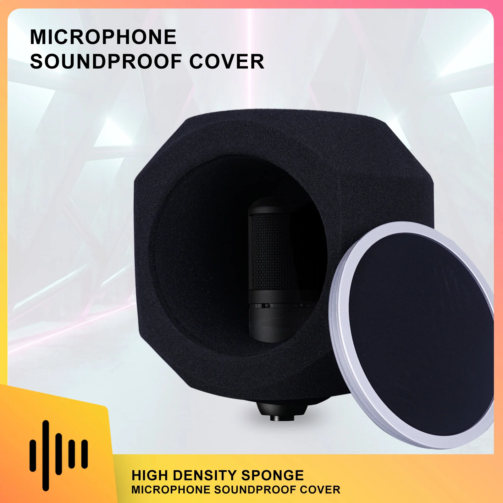 Microphone-Wind-Shield-Pop-Filter-Isolation-Ball-Acoustic-For-Record ...
