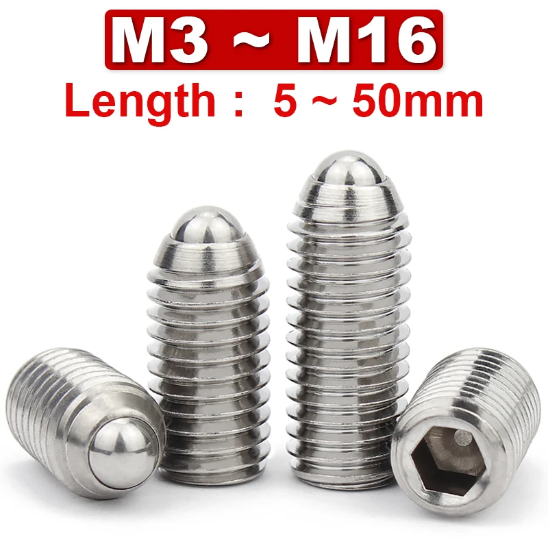 304-Stainless-Steel-Inner-Hexagonal-Machine-Meter-Screw-Wave-Ball ...