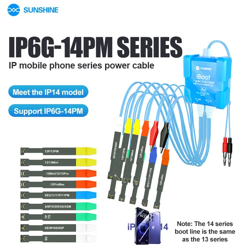 Sunshine-Iboot-Power-Cable-Iphone-Android-DC-Power-Supply-Test-Cable ...
