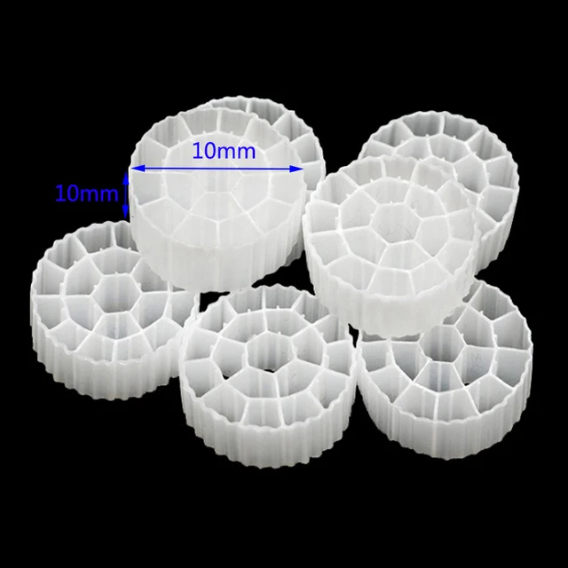 Aquarium Fish Tank Fluidized Moving Bed Filter Bubble Bio Media Filter ...