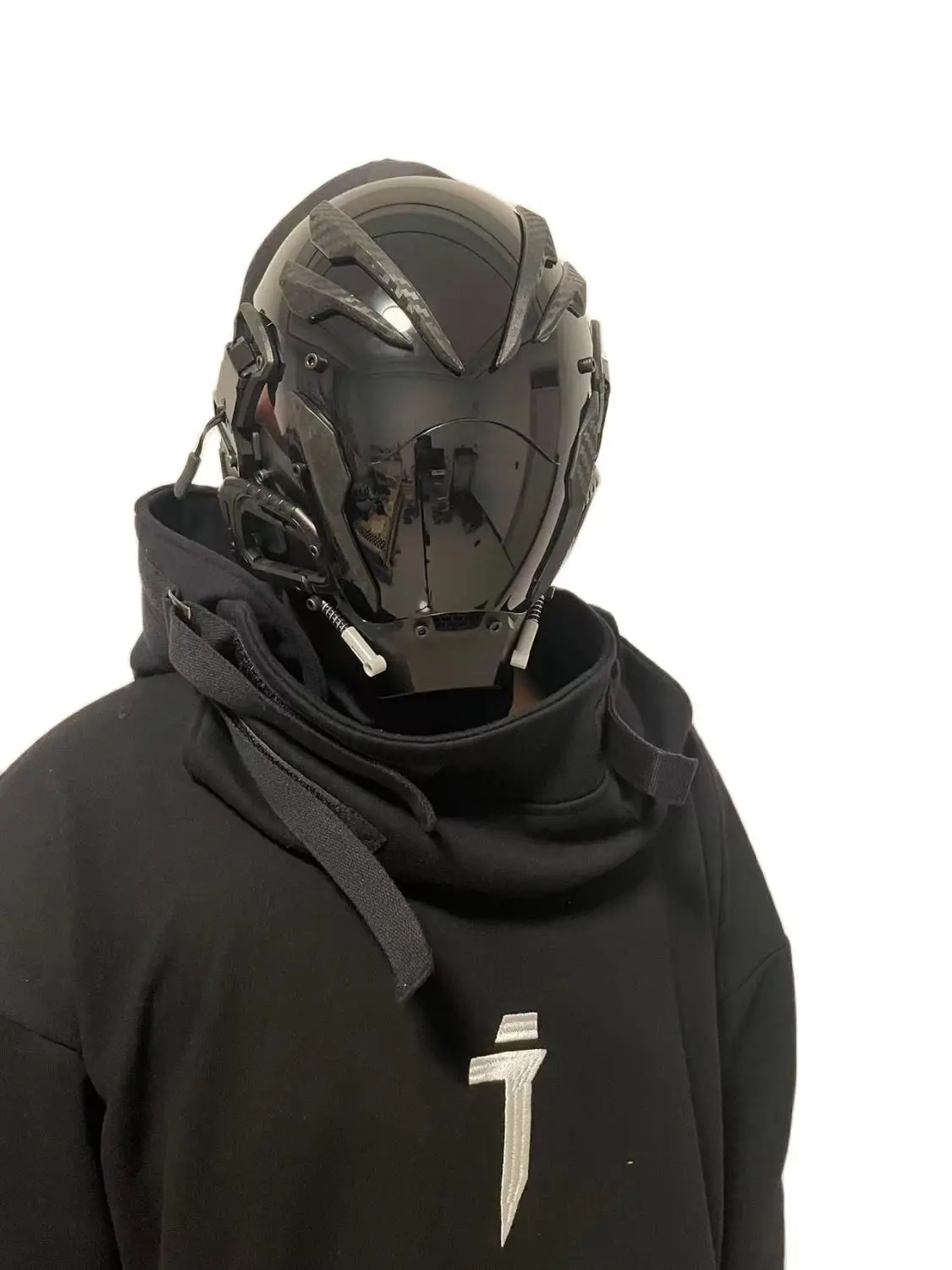 Futuristic Knight Helmet