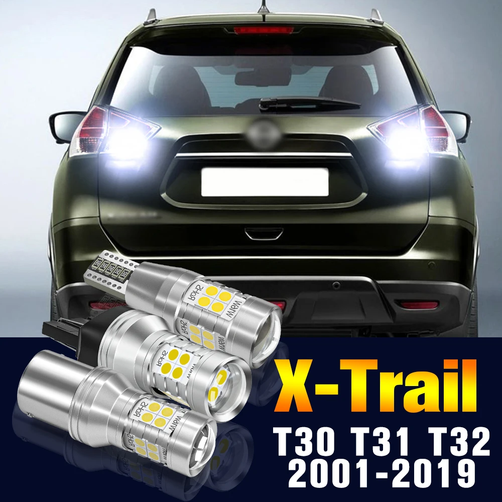 2pcs Led Reverse Light Bulb Backup Lamp For Nissan X-trail X Trail ...