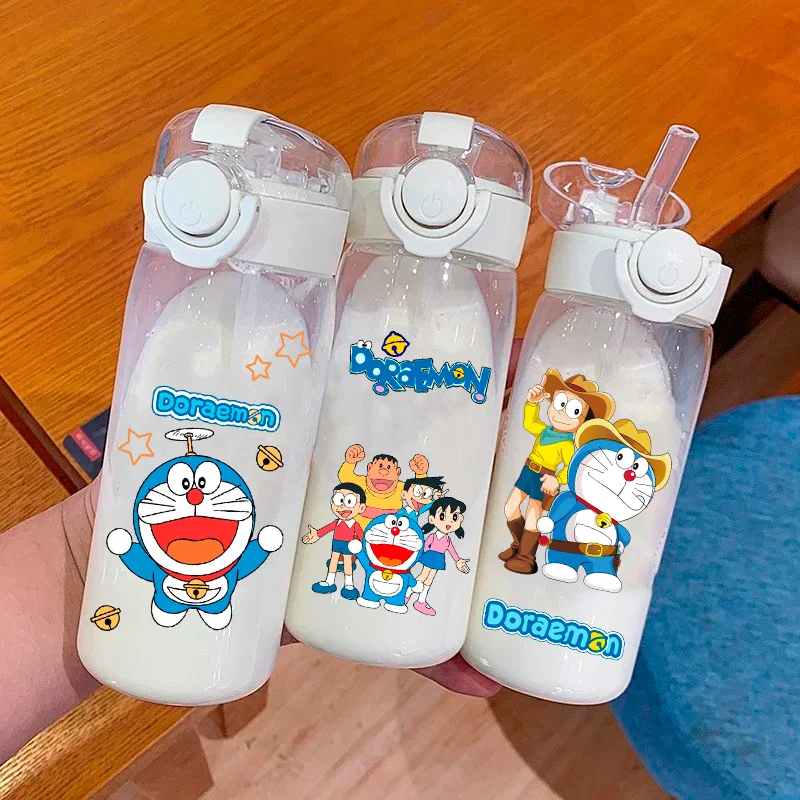 Doraemon-Straw-Cups-Bottles-600ml-400ML-HelloKitty-Cute-Scene ...