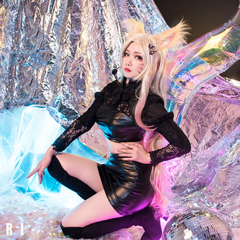 Ligue Des Légendes Popstar Ahri Cosplay